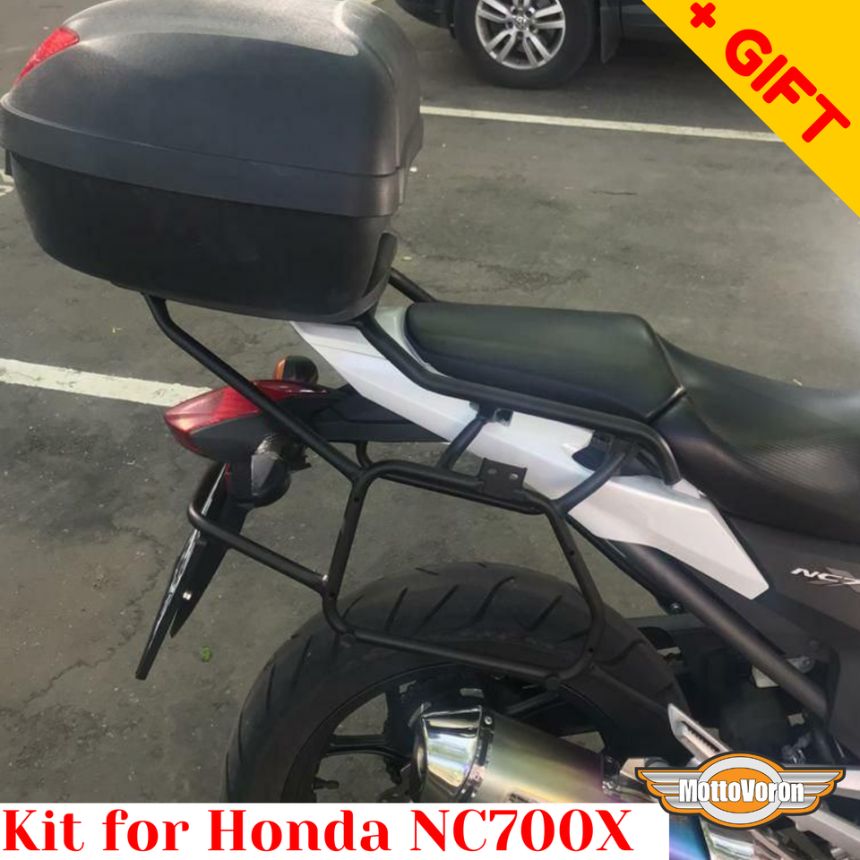 For Honda NC700X Engine guard NC 700 X Luggage rack system NC700XA Kit ...