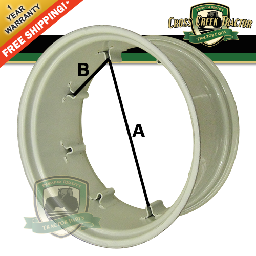 WHEEL30 Rear Rim 15 X 30 For Ford 4000, 5000, 7000, 4600, 5600, 6600 ...