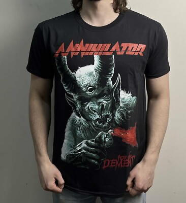 Annihilator - For The Demented T-Shirt Black razor | eBay