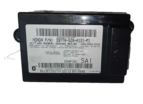 12 13 14 15 HONDA PILOT Chassis Brain Box COMMUNICATION MODULE w/o ...