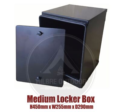 GAS LOCKER BOX SAFETY STORAGE FOR 4.5KG CALOR GAS CAMPER CARAVAN ...