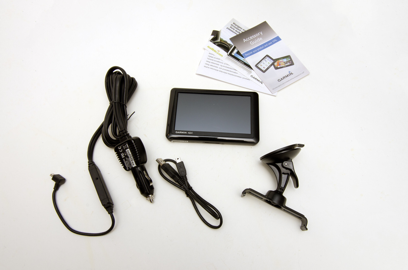 Garmin Nuvi 1490T GPS Portable Navigation & GTM 25 Lifetime Traffic ...