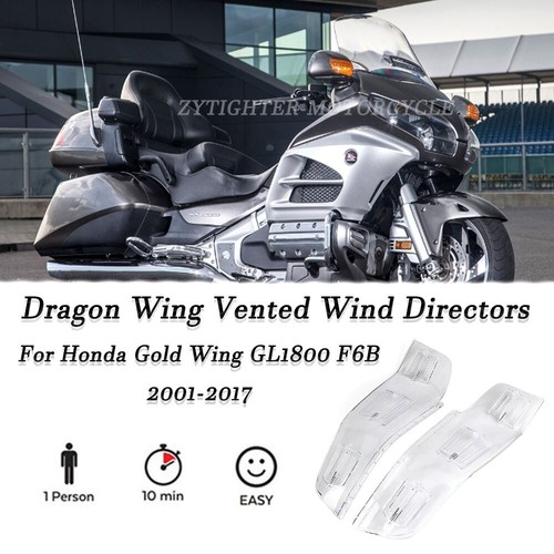 Dragon Wing Air Guard Vented Wind Deflector For Honda Goldwing GL1800 ...