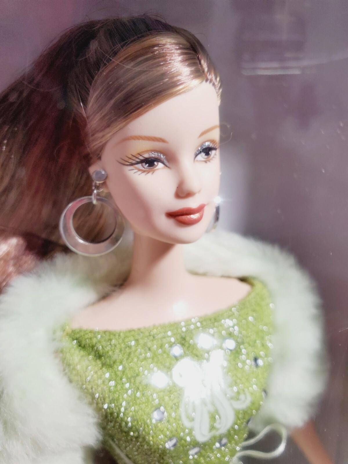 NEW 2004 BARBIE COLLECTOR GEMINI ZODIAC COLLECTION PINK LABEL DOLL ...