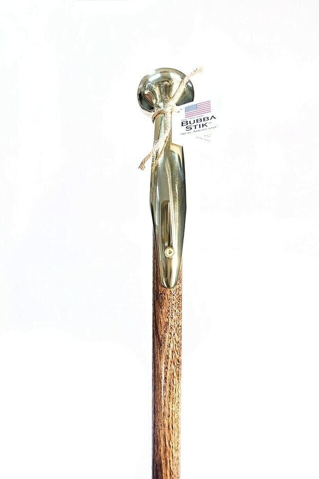 Walking Cane - handmade Bubba Stik"Standard" Style Walking Stick with ...