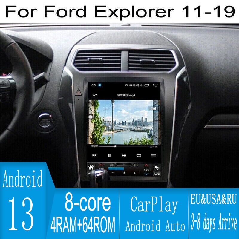 12.1"For Ford Explorer 2011-2019 Android Navigation Car GPS Stereo ...
