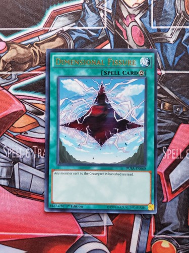 Yu-Gi-Oh! TCG Dimensional Fissure Duelist Saga DUSA-EN060 1st Edition ...