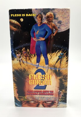 Flesh Gordon 2 - Flesh Gordon Meets the Cosmic Cheerleaders VHS Tape ...