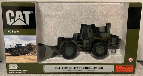 Norscot Caterpillar 980G Wheel Loader Military 1/50 #55126 | eBay