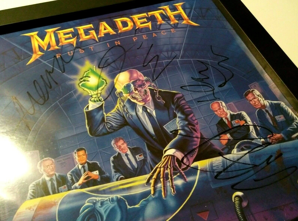Megadeth Rust In Peace Lineup