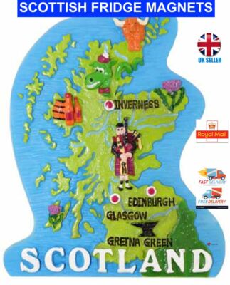 ️🏴󠁧󠁢󠁳󠁣󠁴󠁿Scottish Heritage Fridge Magnets Scottish Land Marks Gifts ️🏴 ...