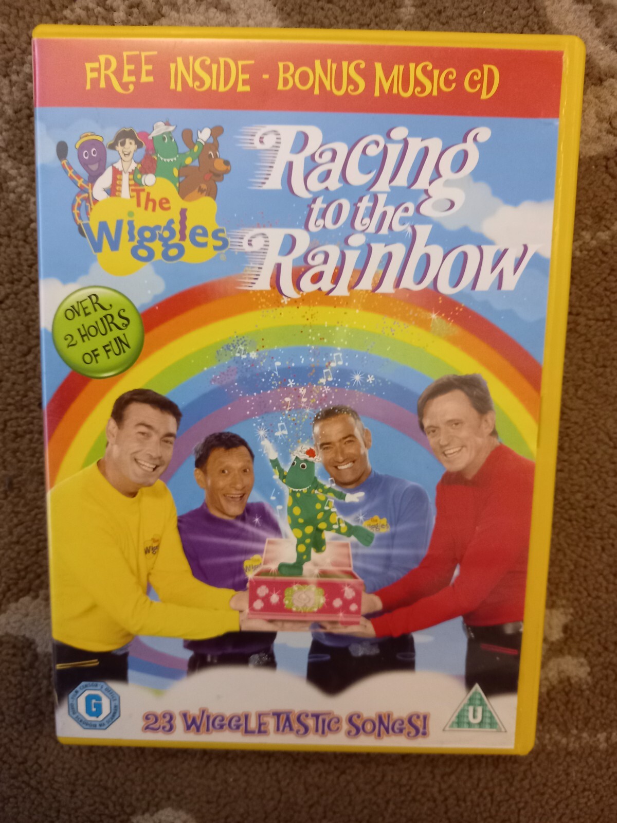 WIGGLES RACING TO THE RAINBOW DVD KIDS INCLUDES BONUS CD | eBay UK