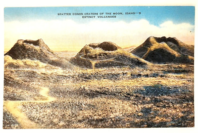 Spatter Cones Craters of the Moon Idaho Extinct Volcanoes Postcard | eBay