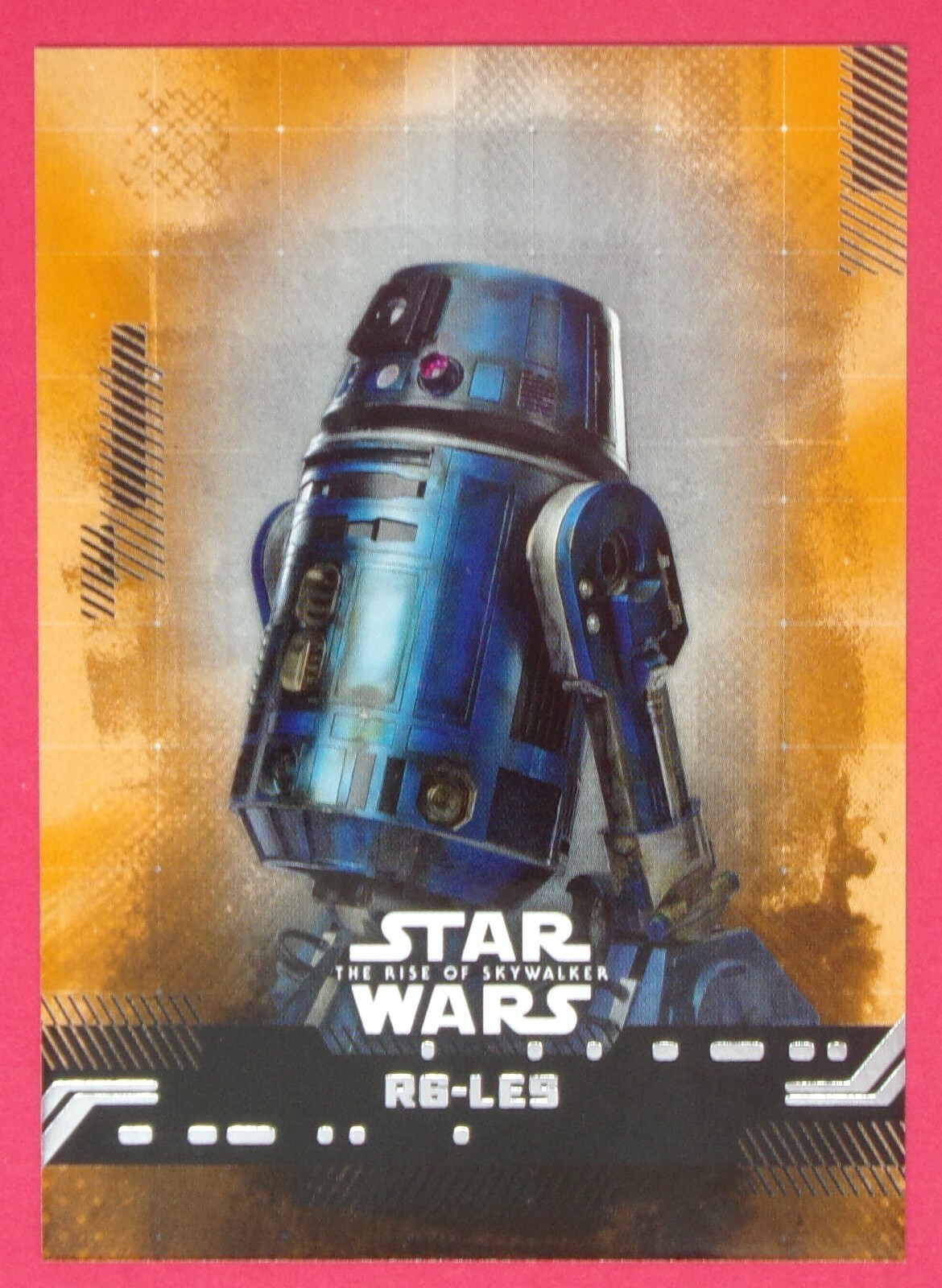2019 Star Wars The Rise of Skywalker R6-LES 75/99 Orange #26 | eBay