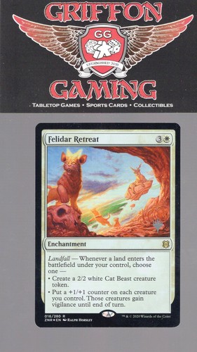 Felidar Retreat Promo Pack Foil Zendikar Rising Near Mint | eBay