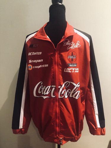 Coca-Cola NASCAR Dale Earnhardt racing zip up jacket | eBay