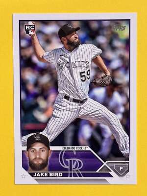 JAKE BIRD 2023 Topps Update Rookie Base #US162 Colorado Rockies | eBay