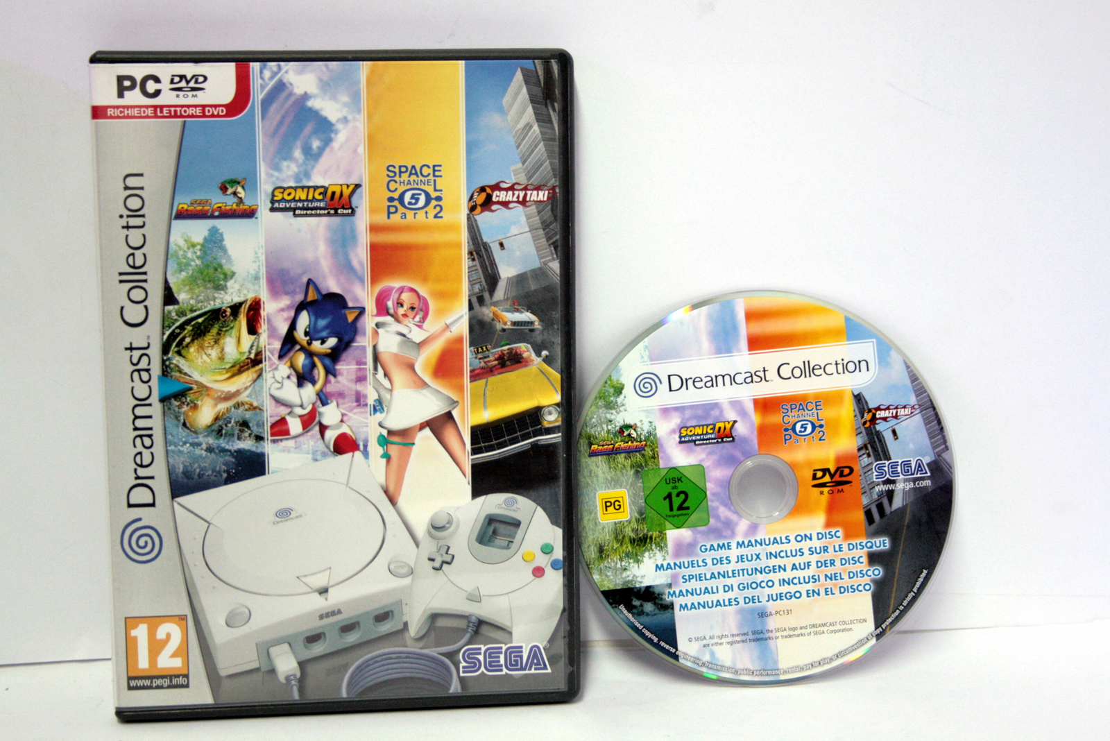 DREAMCAST COLLECTION PC DVD GIOCO USATO BUONO STATO VERSIONE ITALIANA ...