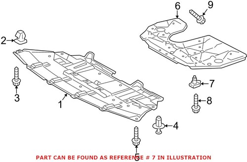 Genuine OEM Radiator Support Splash Shield Grommet For Toyota ...