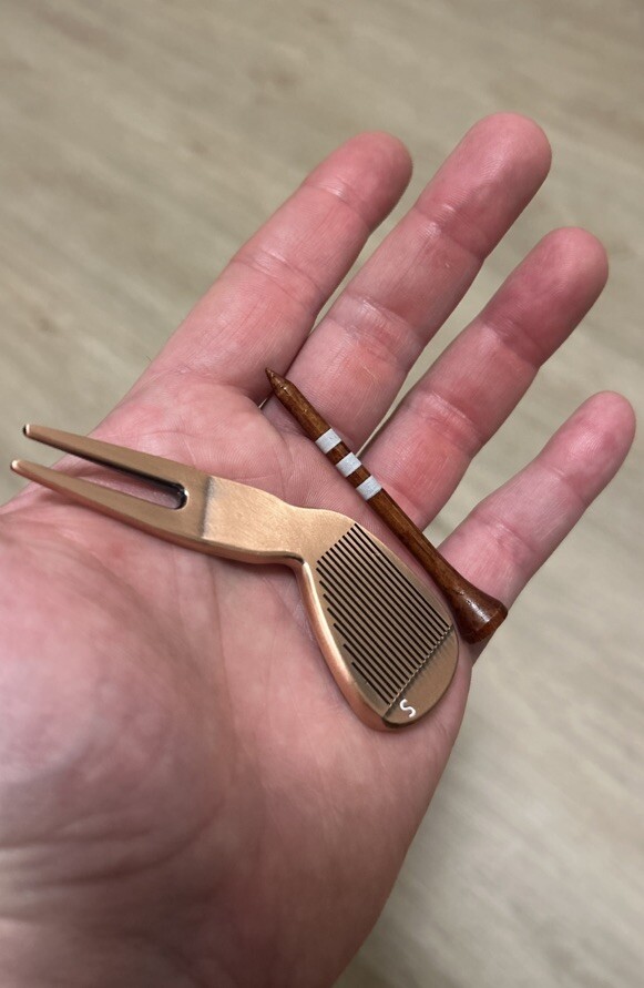 Ping Zing Copper Golf Wedge Divot Repair Tool | eBay