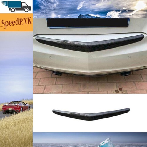 For Cadillac ATS 2013-2019 Dry Carbon Fiber Rear Bumper Sill Plate ...