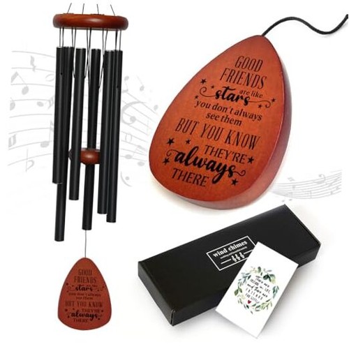 Friendship Thank You Wind Chimes Gifts for Friends, Best Friends ...