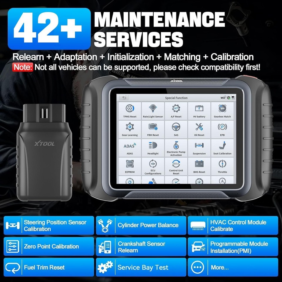 USED XTOOL D8W Auto WIFI Diagnostic Scanner Coding Topology Mapping 42 ...