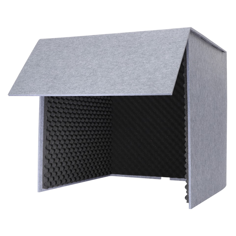Soundproof Booth Portable Studio Sound Recording Desktop Soundproof ...