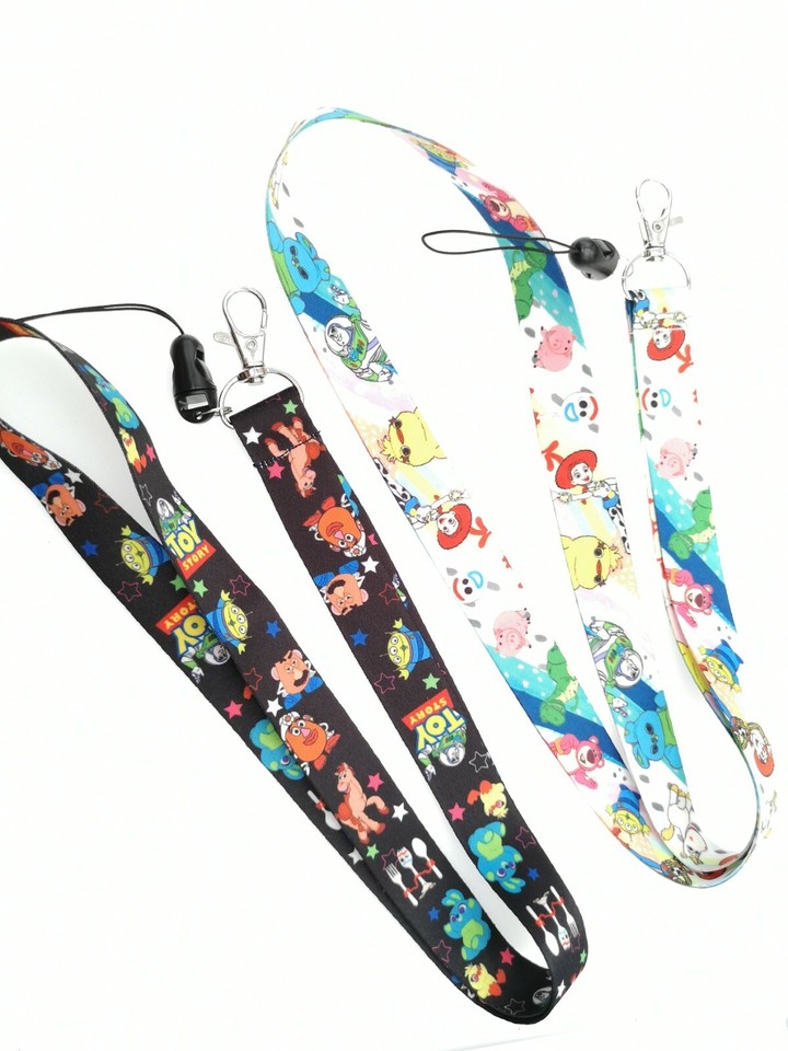 lot Cartoon Toy story Neck Straps Key Chains Lanyard ID Holder | eBay