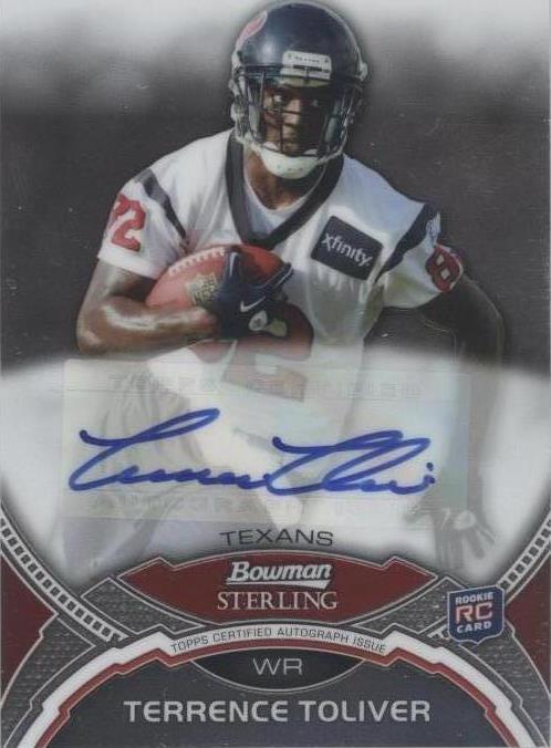 2011 Bowman Sterling - Autographs Terrence Toliver #BSA-TTO (AU, RC ...