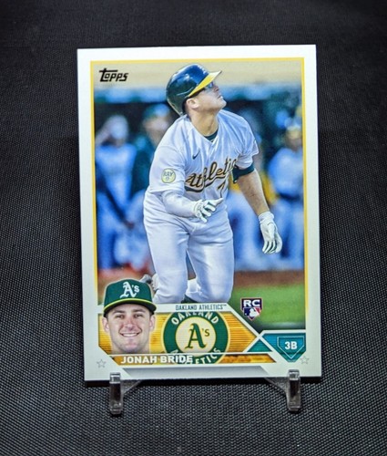 Jonah Bride Flagship Rookie Card RC 2023 Topps Series 1 Baseball #95 ...