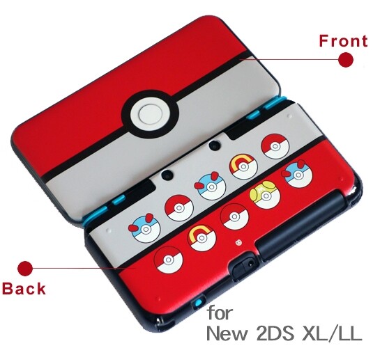 Snap on Case Cover Shell for Nintendo New 2DS XL/LL Double Sides ...