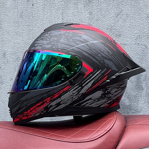 DOT Approved Big Tail Motorcycle Helmet Full Face Four Seasons ...