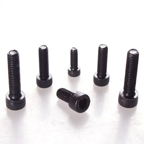 M10 Fine Full Thread Allen Hex Socket Bolt Cap Head Screw BLK 12.9 ...