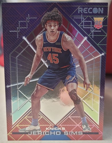 2022 Panini Recon Basketball #250 Jericho Sims RC Rookie Card New York ...