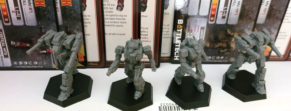 Battletech Recon Fire Lance Inner Sphere Catalyst 2 Valkyrie 2 ...