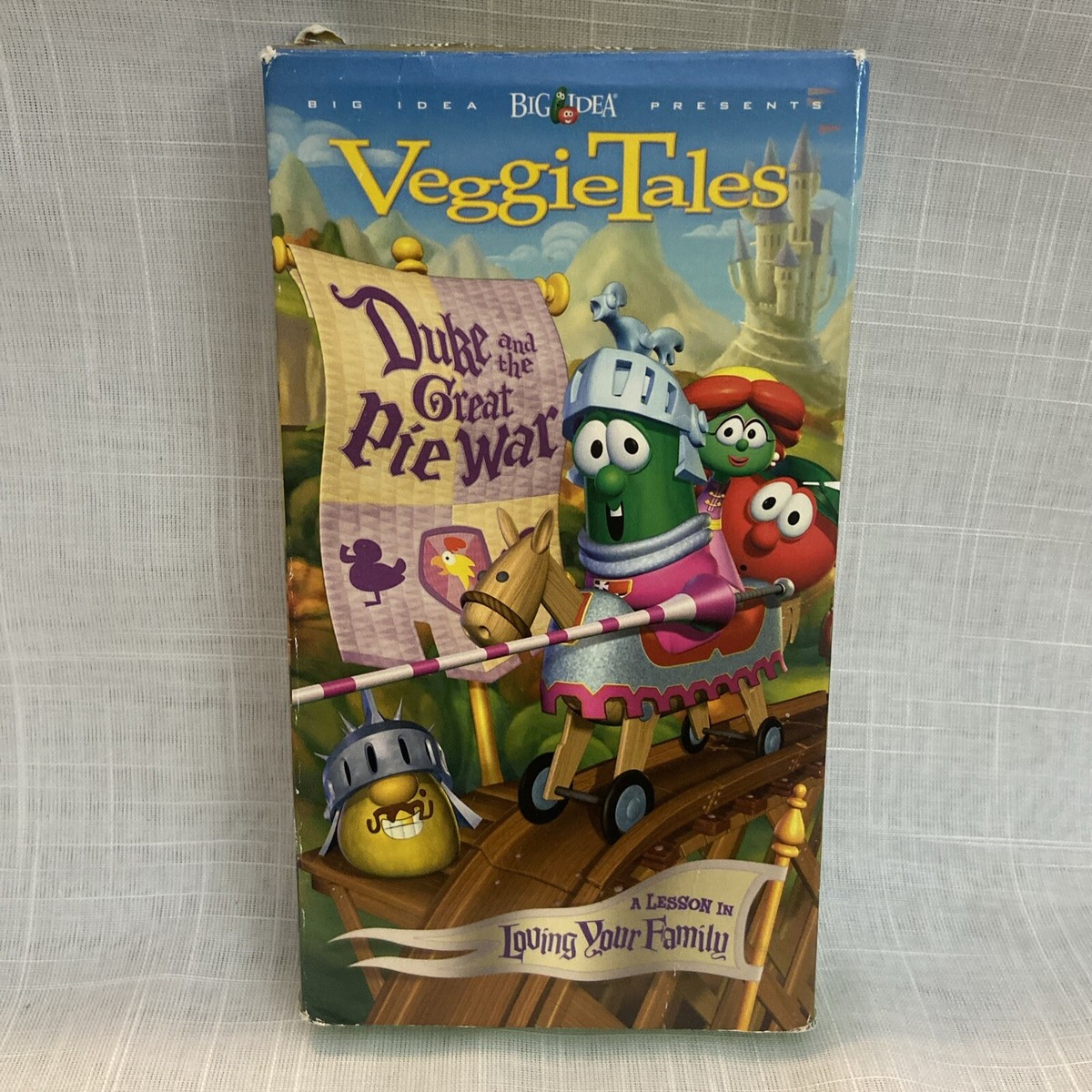 Veggietales Duke And The Great Pie War Vhs DVD Veggie Tales #05: Dave