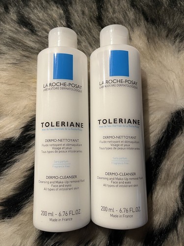 La Roche Posay Toleriane Dermo Cleanser Fluid 400ml Exp 2025 2pc ...