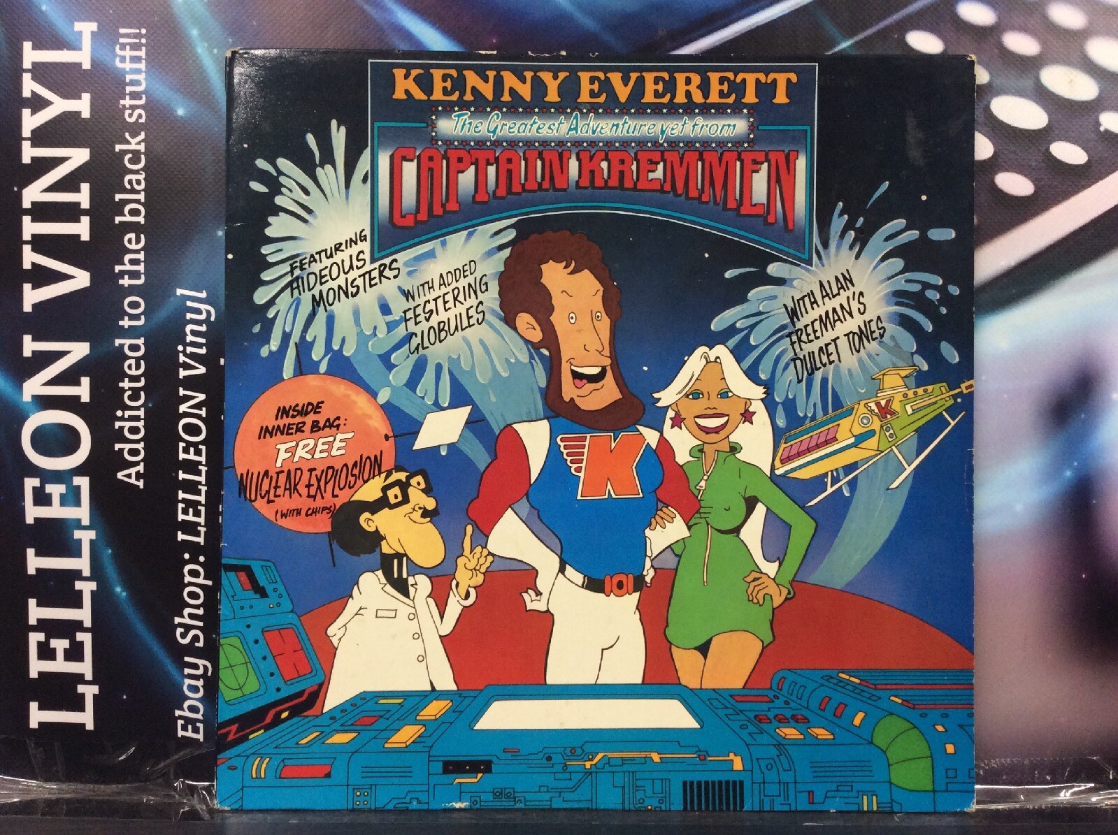 Kenny Everett Captain Kremmen LP Album Vinyl Record CBS84761 A1/B1 TV ...