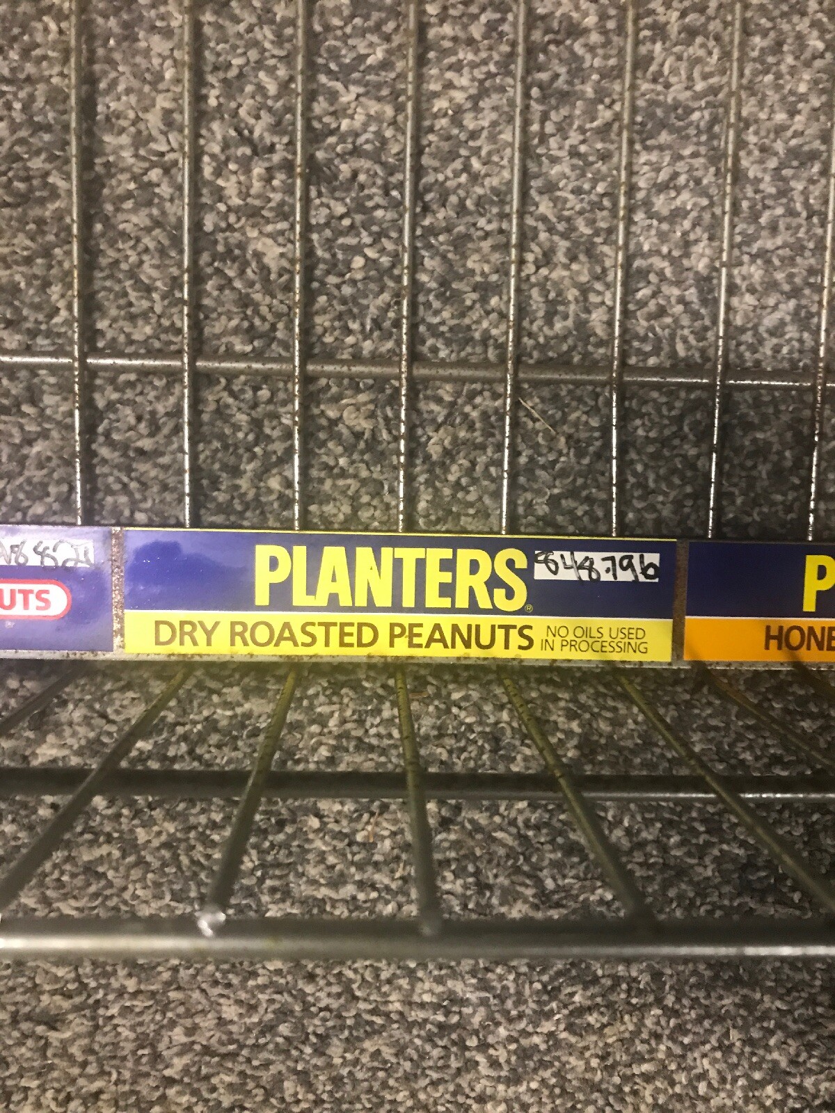 Vintage Planters Peanuts Metal Wire Display Rack - Store Counter Shelf ...