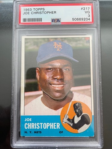 1963 Topps - Joe Christopher #217 for sale online | eBay