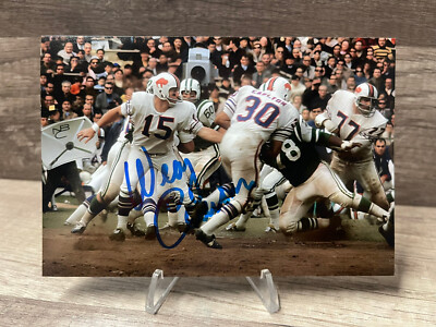 Wray Carlton Buffalo Bills Hand Signed 4x6 Photo TC46-3424 | eBay