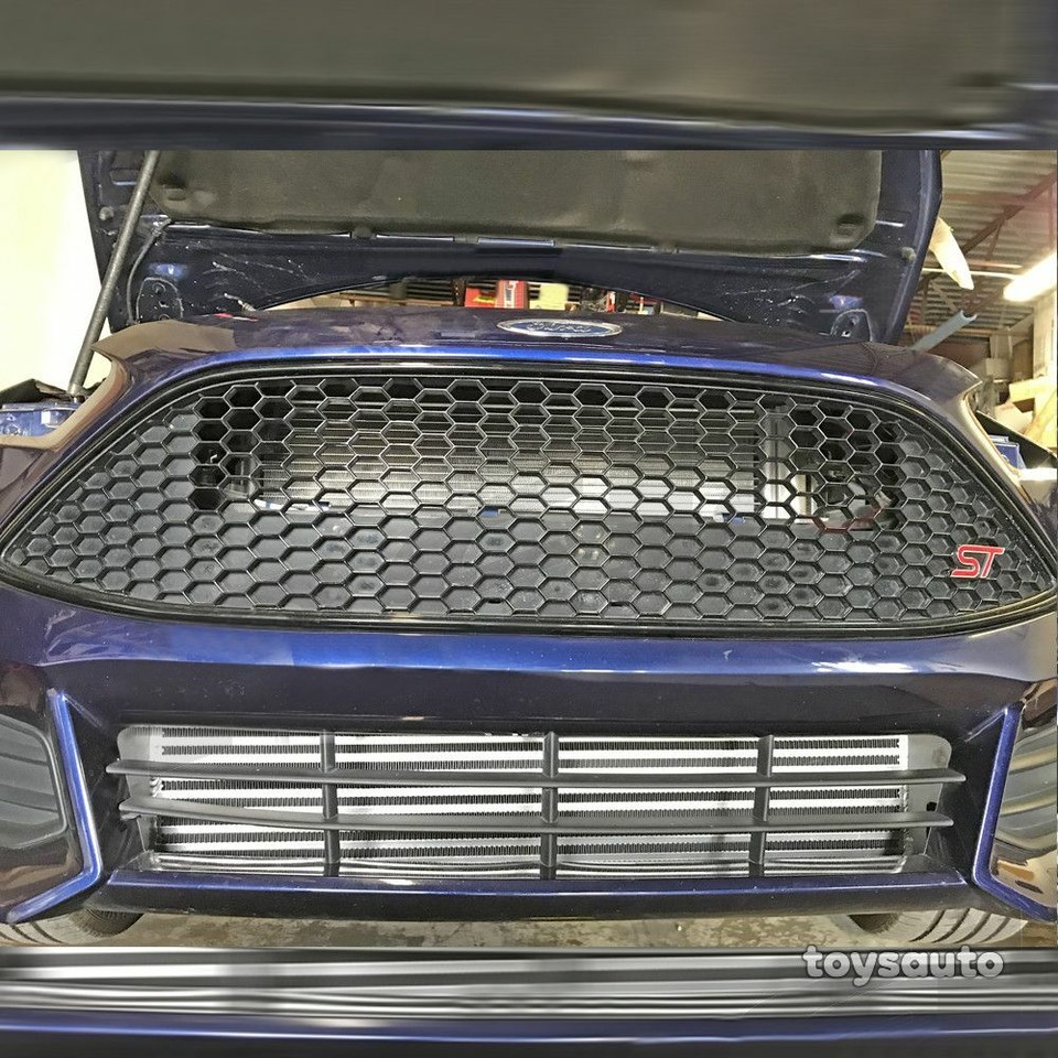 REV9 FMIC Front Mount Intercooler Silver for Ford Focus ST 2.0 Turbo 13 ...