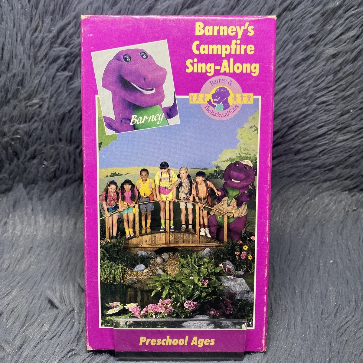 Barney Campfire Sing Along Vhs 1990