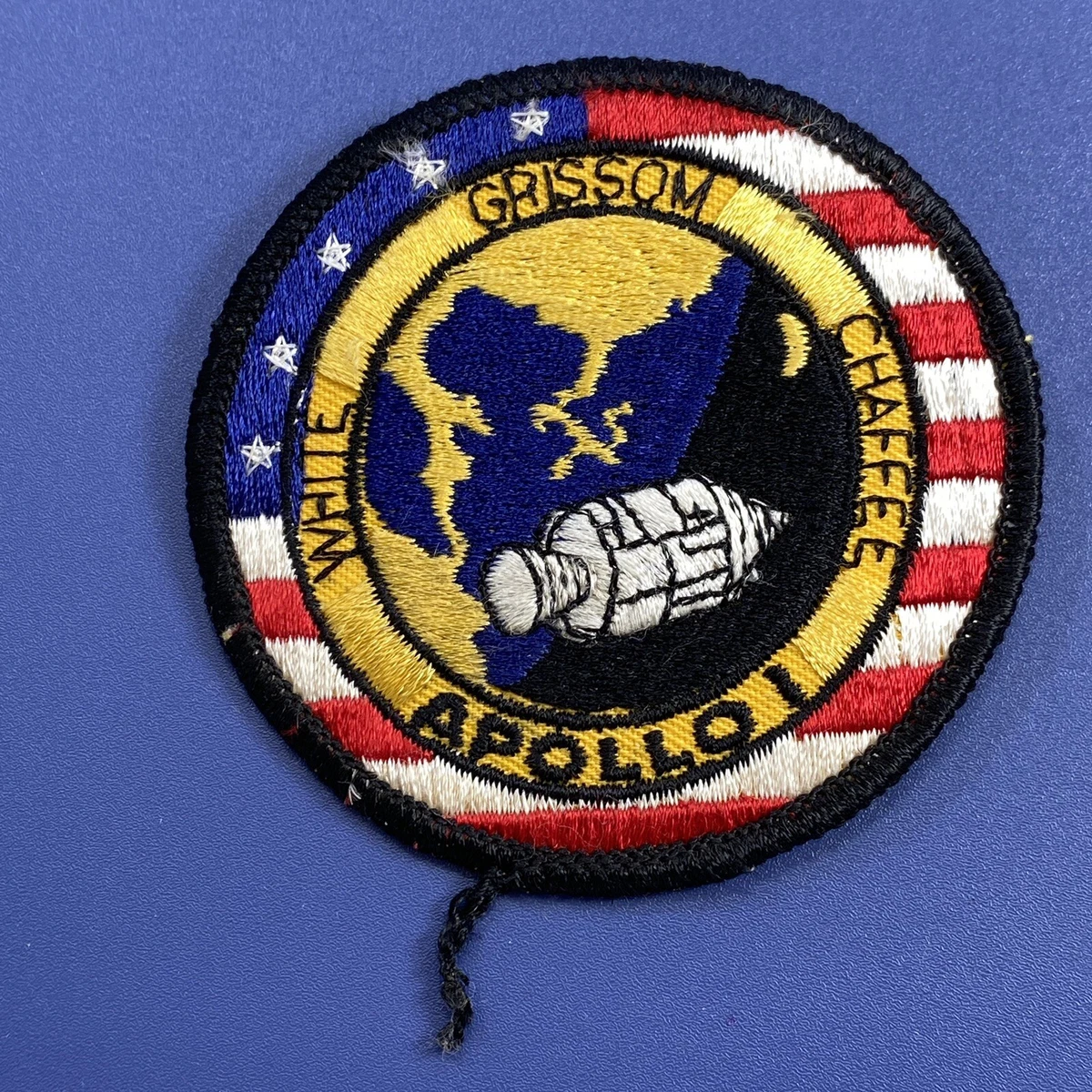 White Nasa Patch