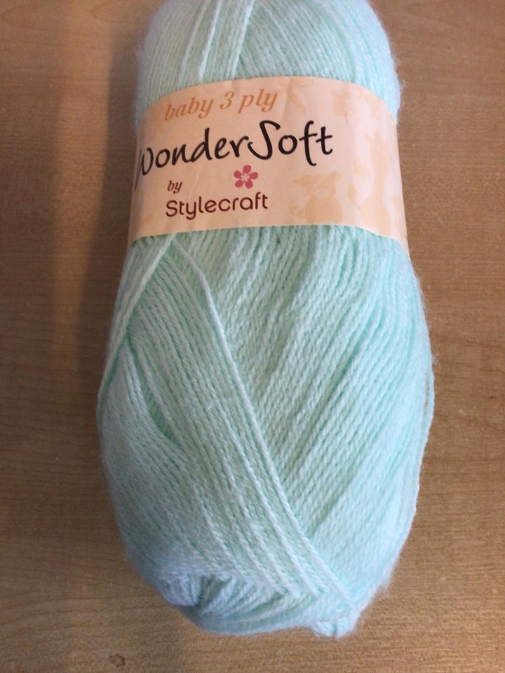 100g Stylecraft Wondersoft 3ply Baby Wool/Yarn for Knitting & Crochet ...