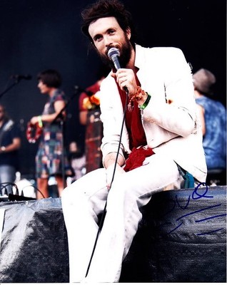 ALEX EBERT EDWARD SHARPE MAGNETIC ZEROES IMA ROBOT SIGNED AUTOGRAPH ...