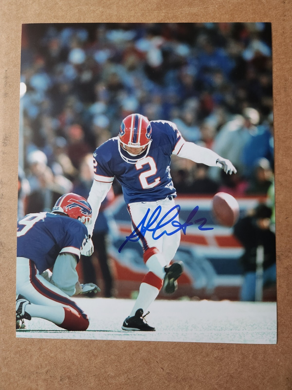 Steve Christie Buffalo Bills Autographed 8x10 COA | eBay