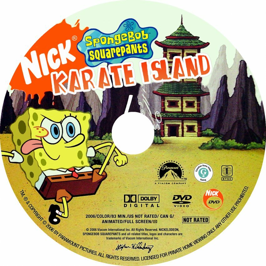 Spongebob Karate Island Dvd