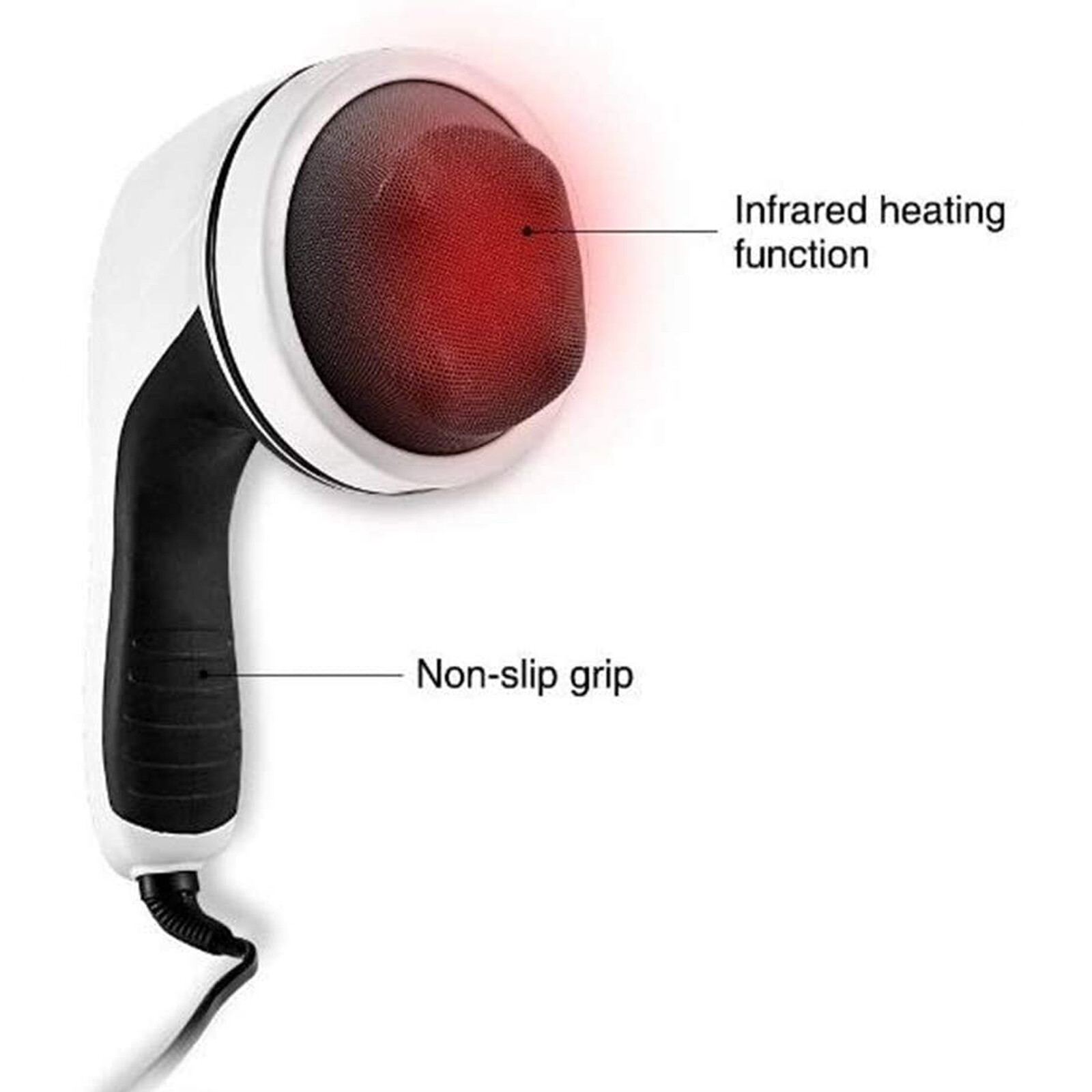 Electric Massager With Infrared Heating Massage Neck Shoulder Arm Back ...